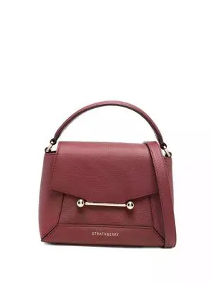 Strathberry Mosaic Leather Tote Bag - Red