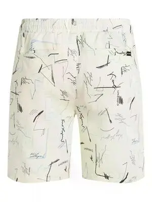 Karl Lagerfeld Printed Shorts