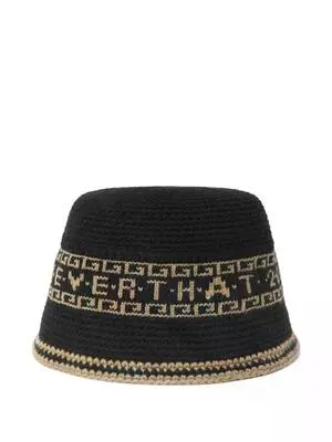 THISISNEVERTHAT Crochet Band Bucket Hat - Black