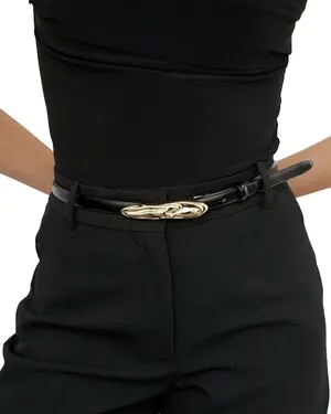 Ettika Liquid Luxe Leather Belt