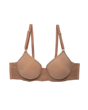 Natori Harmony Smooth Back Underwire Spacer T-shirt Bra - Buff