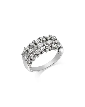 Bloomingdale'S Platinum Diamond Band, 1.07 Tcw - White