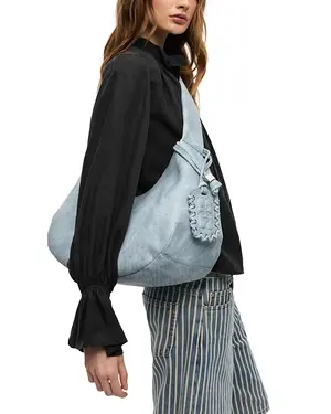 Ganni Hobo Shoulder Bags