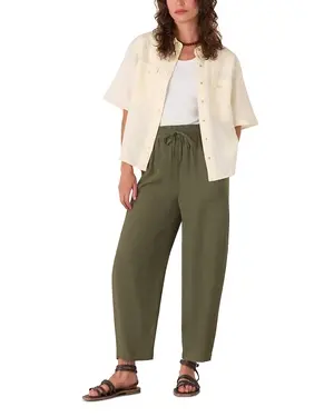 Whistles Drawstring Trousers - Khaki