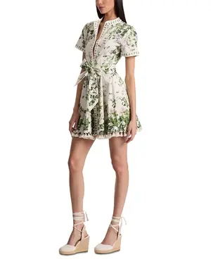 Alice + Olivia Lucy Mini Shirt Dress