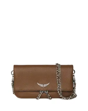 Zadig&Voltaire Rock Nano Grained Leather Crossbody Bag - Heritage