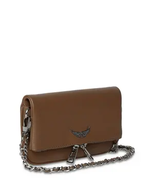 Zadig&Voltaire Rock Nano Grained Leather Crossbody Bag - Heritage