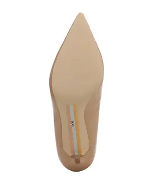Sam Edelman Vienna Leather Pumps - Beige