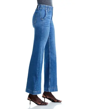 BOSS Rosalya High Rise Flare Jeans
