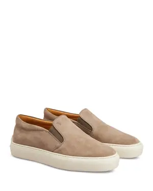 TOD'S Pantofola Cassetta Loafers - Open Beige