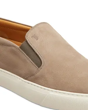 TOD'S Pantofola Cassetta Loafers - Open Beige