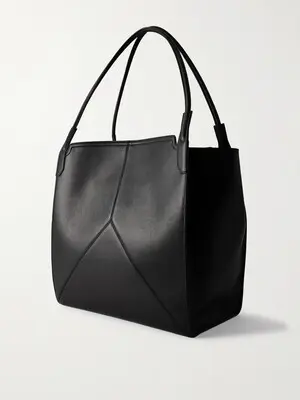 Victoria Beckham The Soft Paneled Leather Tote