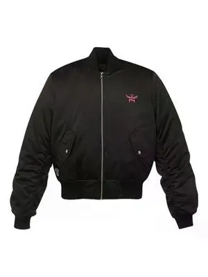 Mcm X Snipes Satin Bomber Jacket