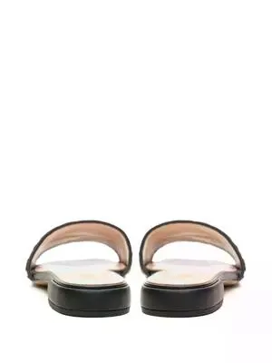 POCHE PARIS Woven Flat Sandals