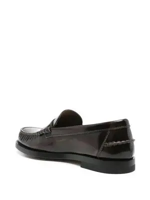 TOD'S Brushed-leather Loafers