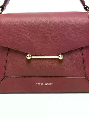 Strathberry Nano Mosaic Top-handle Bag - Red