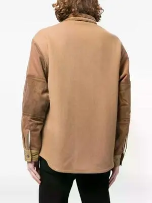 Emporio Armani Corduroy-panelled Cotton Jacket