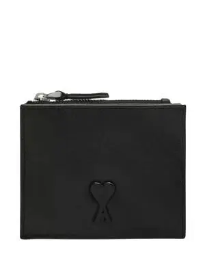AMI Paris Voulez-vous Folded Wallet - Black