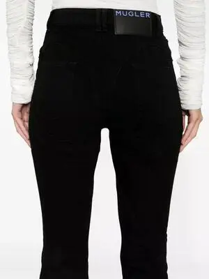 MUGLER Seam-detailed Tapered Jeans