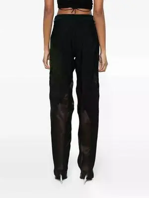 MUGLER Silk-panelled Trousers