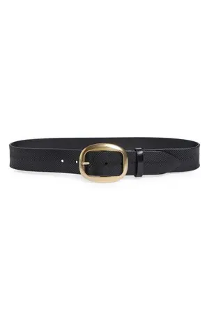 Isabel Marant Dara Leather Belt - Black