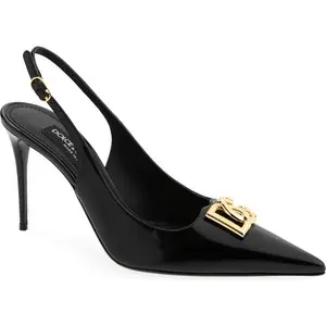 Dolce & Gabbana Pointed Toe Slingback Pumps