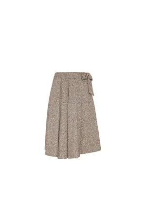 Brunello Cucinelli Chevron Skirts
