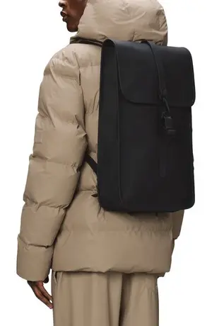 Rains Waterproof Backpack - Black