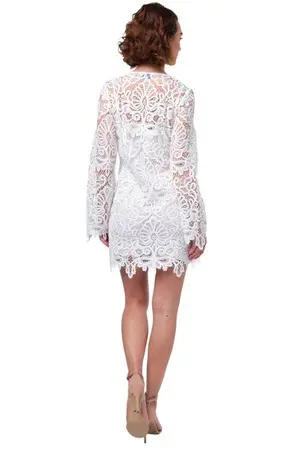Calypso St. Barth Magnolia Lace Sheath Dress