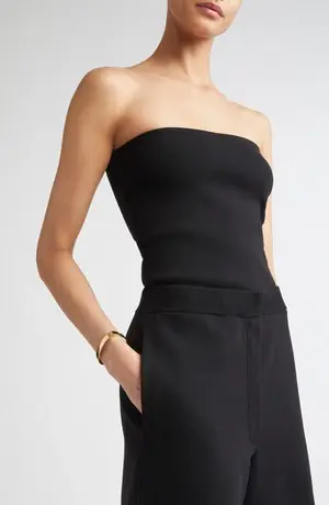 TOTEME Compact Knit Tube Top