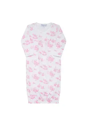 NELLAPIMA Toile Baby Gownbaby - Pink