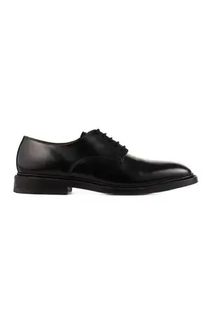 Sandro Glazed Leather Derbies