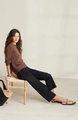 Nordstrom Cotton Poplin Cropped Pants
