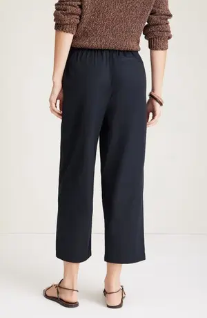 Nordstrom Cotton Poplin Cropped Pants