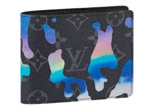 LOUIS VUITTON Ple Wallet Sunrise Monogram Eclipse/in - Black/grey