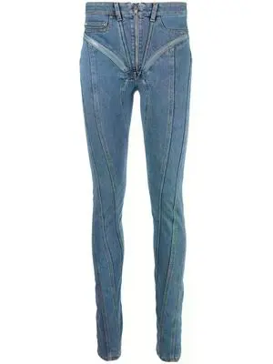 Mugler Ankle Length Jeans For Women