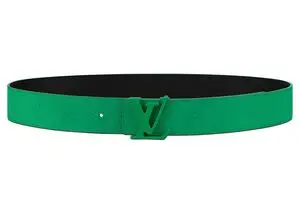 LOUIS VUITTON Shape 40mm Reversible Belt - Green