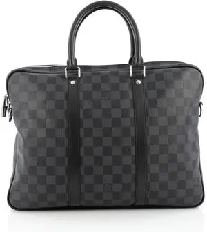 LOUIS VUITTON Porte-documents Voyages Damier Graphite Pm - Multicolor