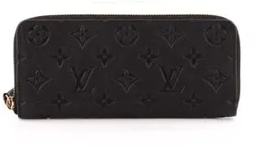 LOUIS VUITTON Clemence Monogram Empreinte Wallet - Multicolor