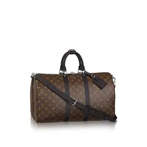 LOUIS VUITTON Keepall Bandouliere Monogram Macassar 55 - Multicolor