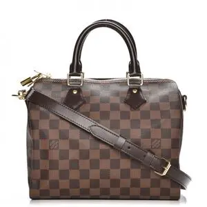 LOUIS VUITTON Speedy Bandouliere Damier Ebene 25 - Multicolor