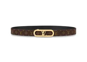 LOUIS VUITTON My Chain 25mm Reversible Belt - Monogram