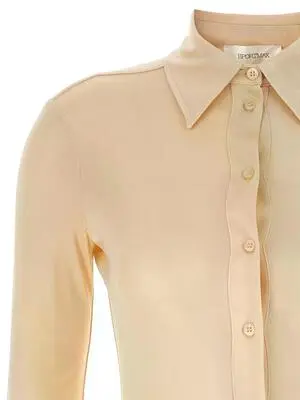 Sportmax Pera Button-fastening Bodysuit - Neutrals