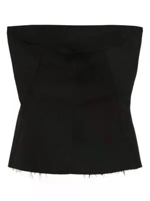 Rick Owens Strapless Top - Black