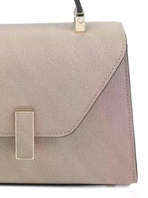 VALEXTRA Structured Flap Handbag - Neutrals