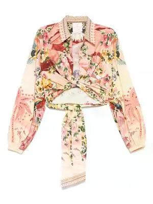 Camilla Floral-print Blouse