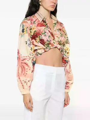Camilla Floral-print Blouse
