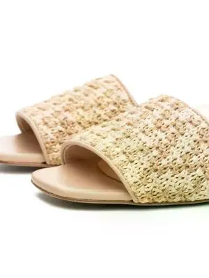POCHE PARIS Woven Flat Sandals
