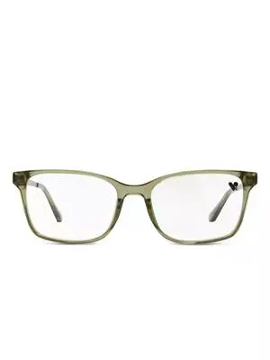 Shinola Rectangle-frame Eyeglasses - Green