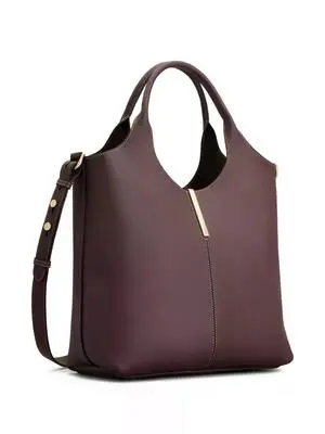 TOD'S Leather Tote Bag - Brown